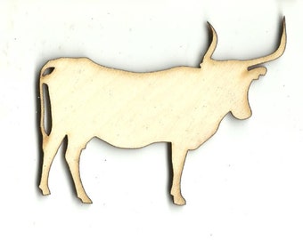 Wooden Bull Cut Out - Etsy