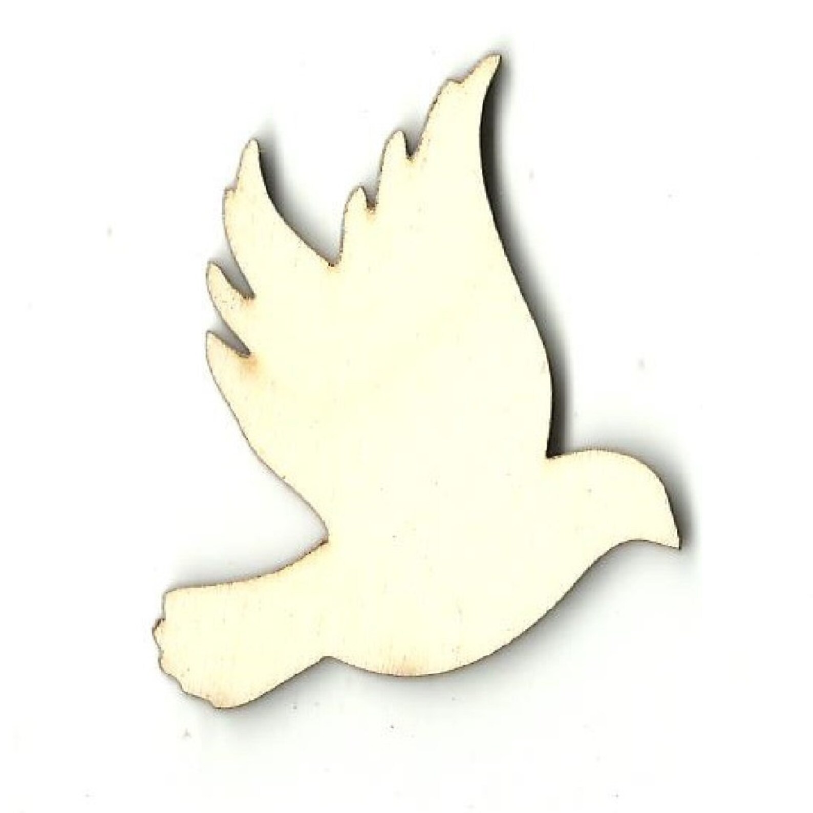 Dove Bird Laser Cut Out Unfinished Wood Shape Craft Supply - Etsy