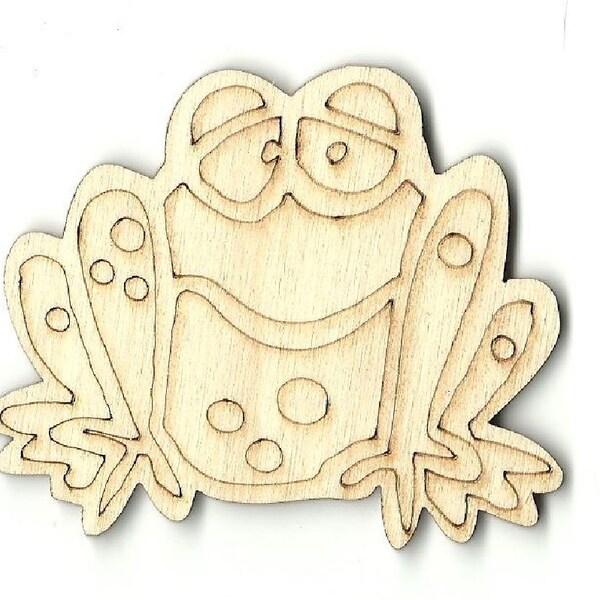 Frog Cut Out - Etsy