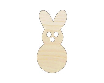 Rabbit 2 multiple Sizes-cutouts Wood Craft Supply-sanded on Both Sides ...