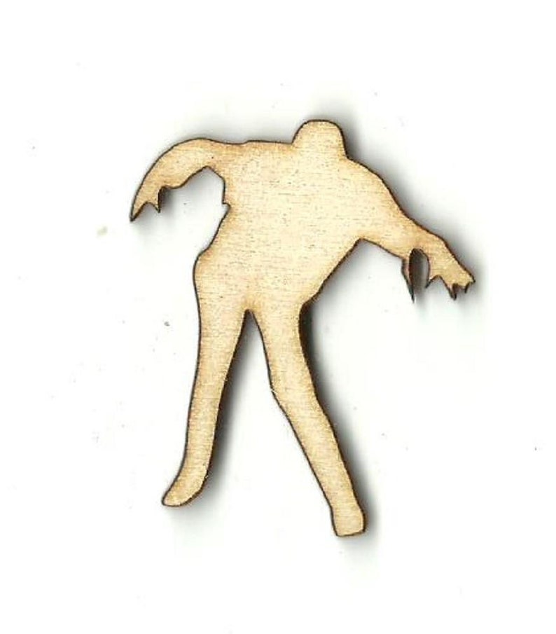 Zombie Laser Cut Wood Shape MYTH71 - Etsy