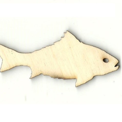 Fish Laser Cut Out Unfinished Wood Shape Craft Supply FSH1 - Etsy
