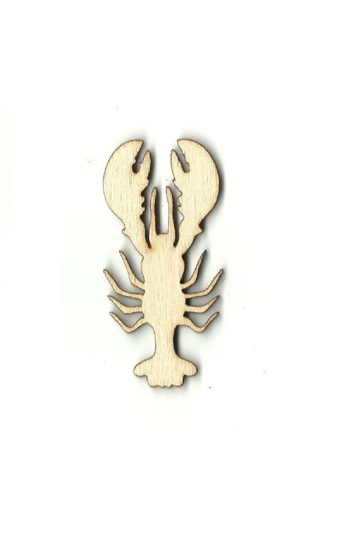 Lobster Laser Cut Out Unfinished Wood Shape Craft Supply - Etsy