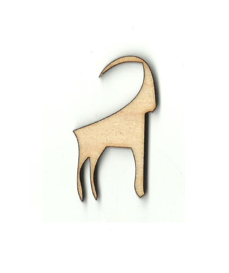 Mountain Goat Laser Cut Out Unfinished Wood Shape Craft - Etsy