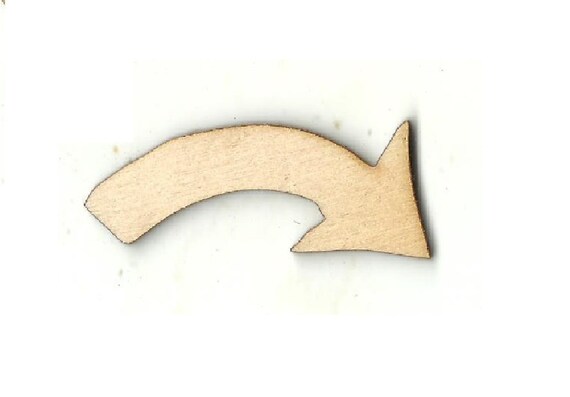 Arrow Laser Cut Out Unfinished Wood Shape Craft Supply ARW18 | Etsy