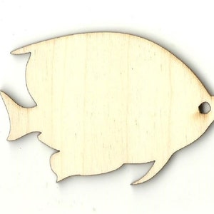 Fish Laser Cut Out Unfinished Wood Shape Craft Supply FSH35 - Etsy