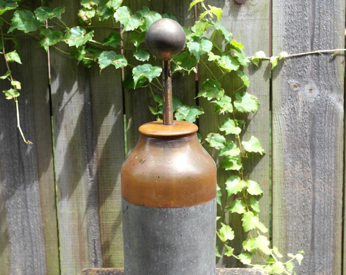 Large Antique Leyden Jar Leiden Static Electricity Battery - Etsy