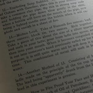 Very Rare Pitch Book Describing Fire Illusion Magic Tricks... Circa ...