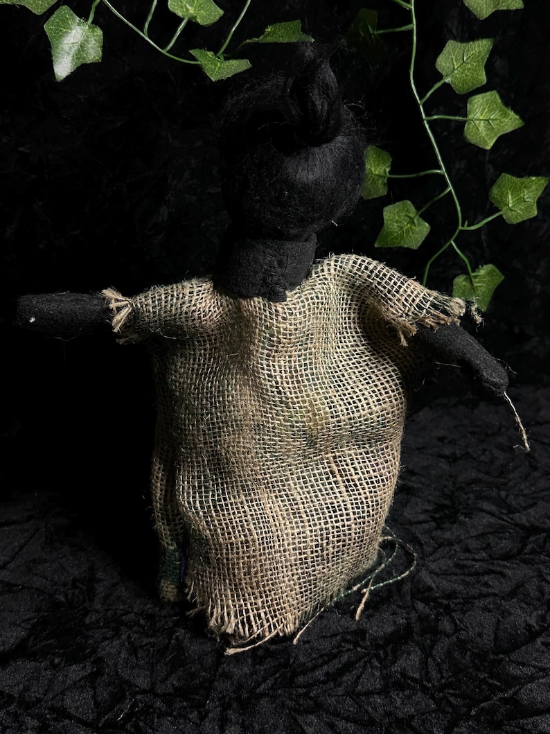 Vintage Shrunken Head Hand Puppet Doll - Etsy