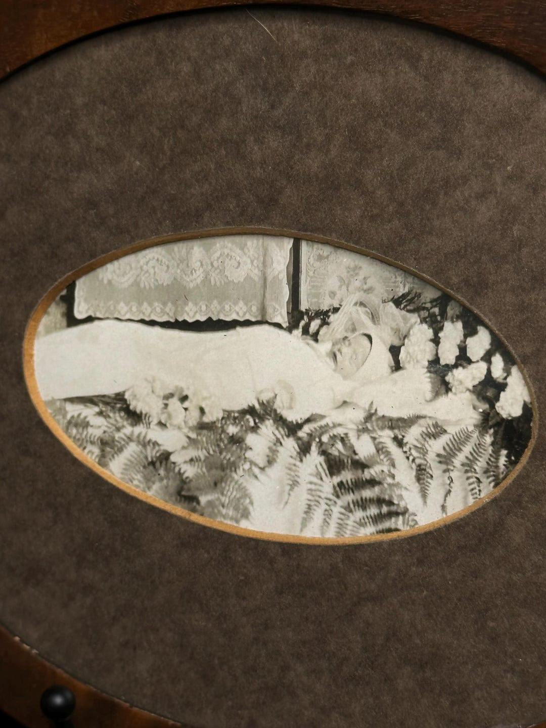 Antique Baby Post Mortem Photo in Original Wooden Frame Rare Victorian ...