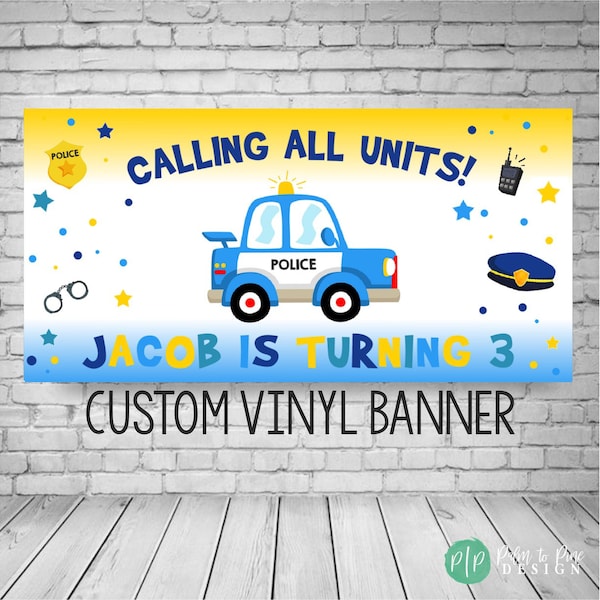 Police Birthday - Etsy