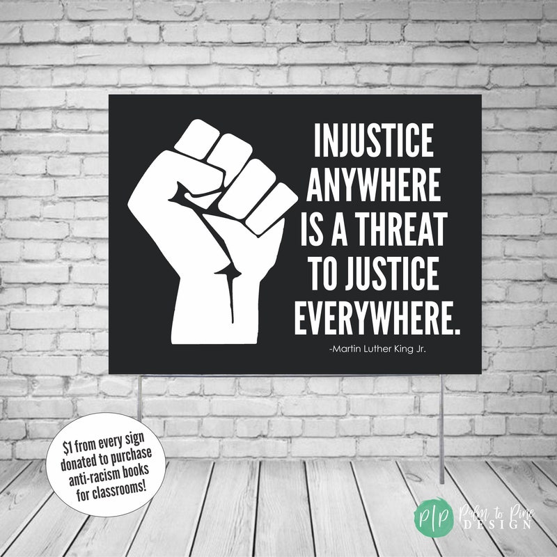 Social Injustice Signs - Etsy