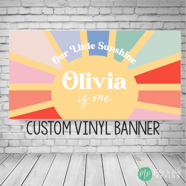 Sunshine Banner - Etsy