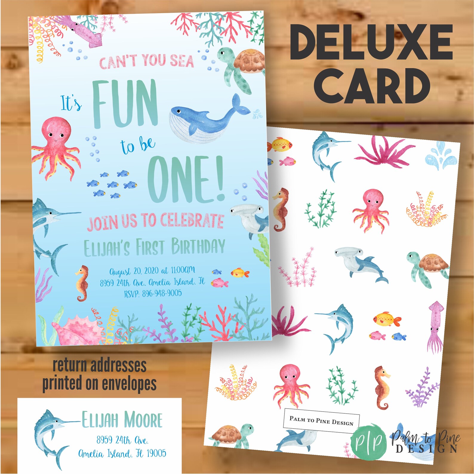 Under the Sea Birthday Banner Ocean Birthday Banner Under - Etsy