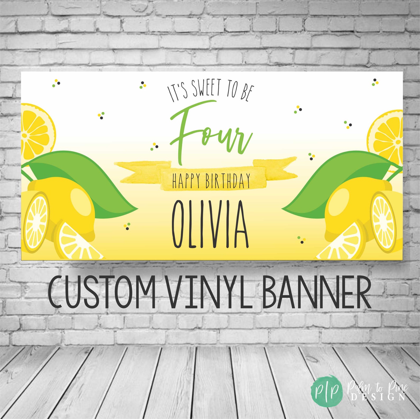 Lemon Birthday Banner Lemon Birthday Decor Lemon Banner - Etsy