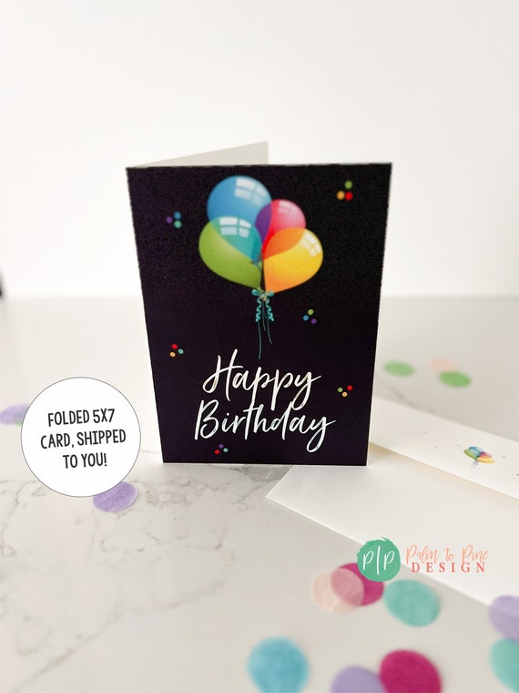 Birthday Card For Adult Happy Birthday Card Adult Birthday Greeting Card Custom Birthday Card