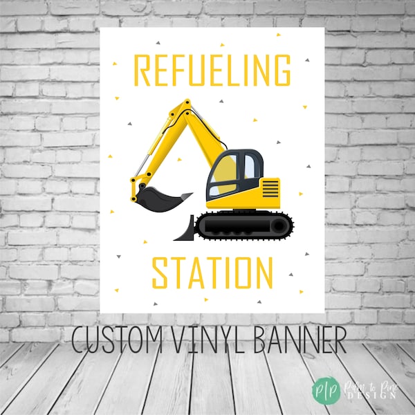 Construction Refueling Station Sign - Etsy