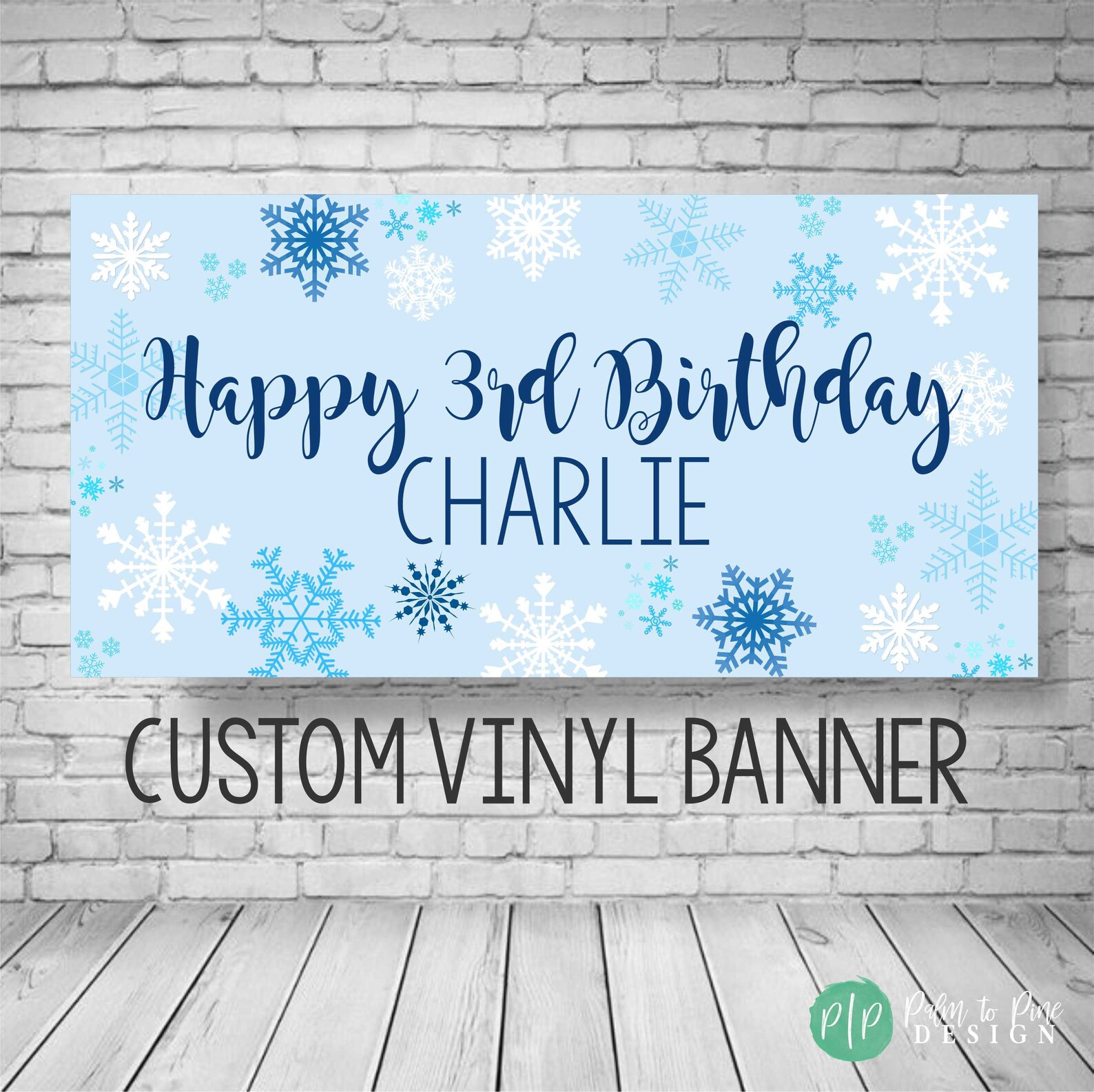Snow Much Fun Birthday Banner Winter Birthday Party - Etsy