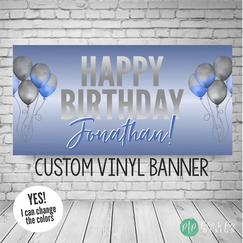 Birthday Banners - Etsy