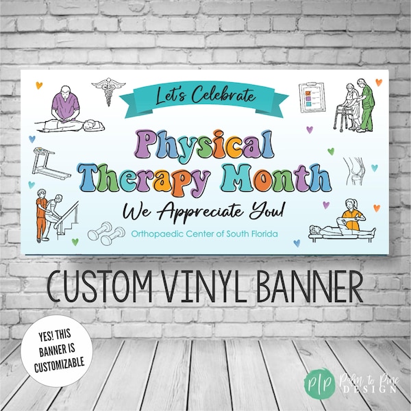 Physical Therapy Month Poster - Etsy
