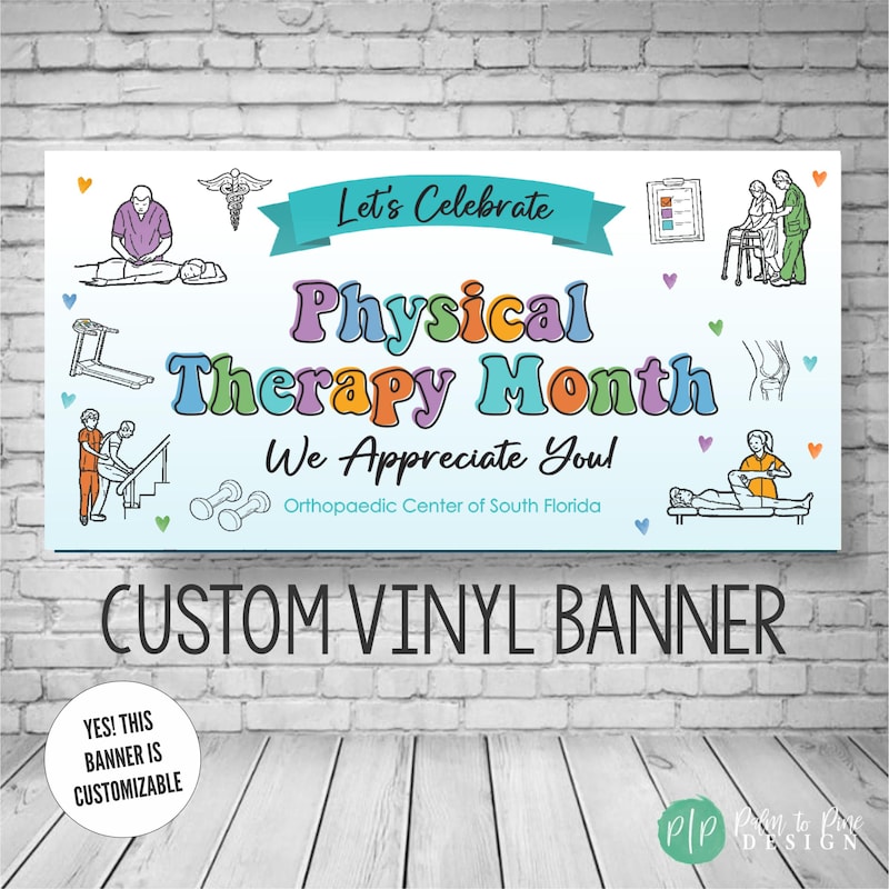 Physical Therapy Month Poster - Etsy