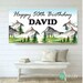 The Great Outdoors Birthday Banner, Personalized Mountain Birthday ...