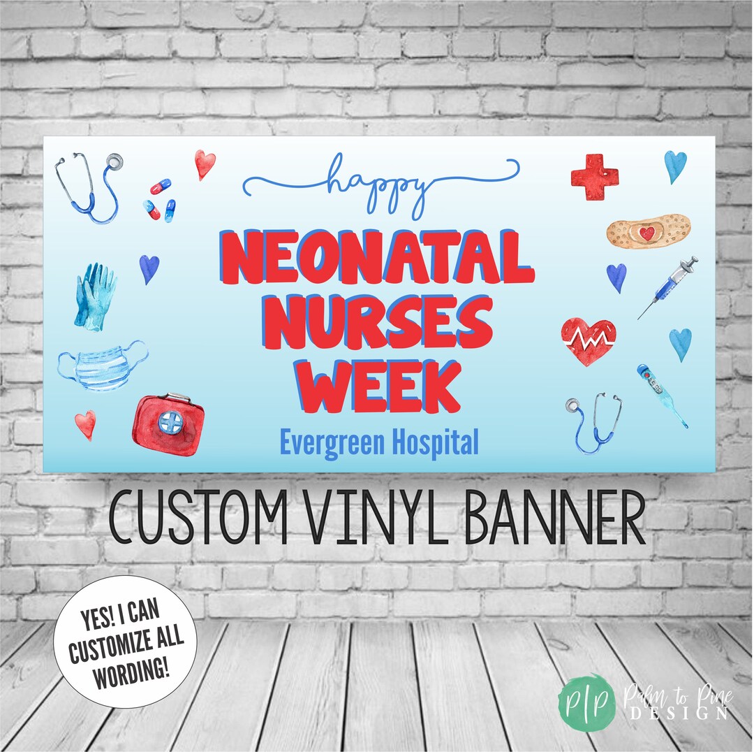 Neonatal Nurses Week Appreciation Banner Nurses Week Decor - Etsy