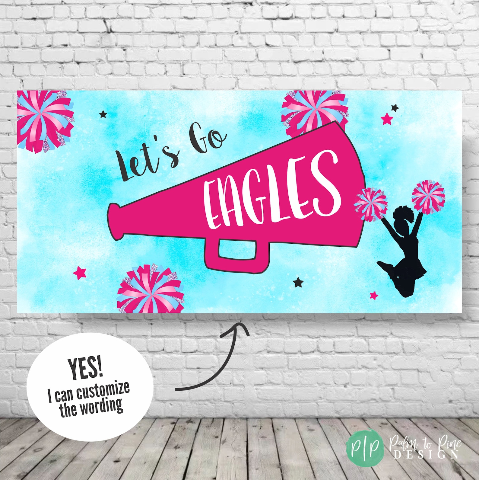 Cheerleading Birthday Banner Cheer Birthday Party Cheer - Etsy