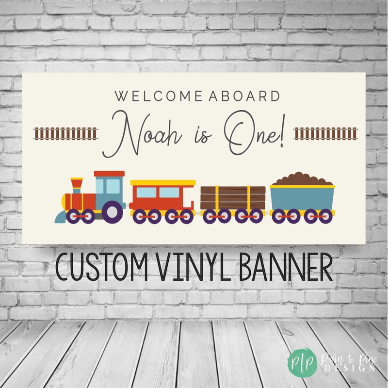 Train Banner - Etsy