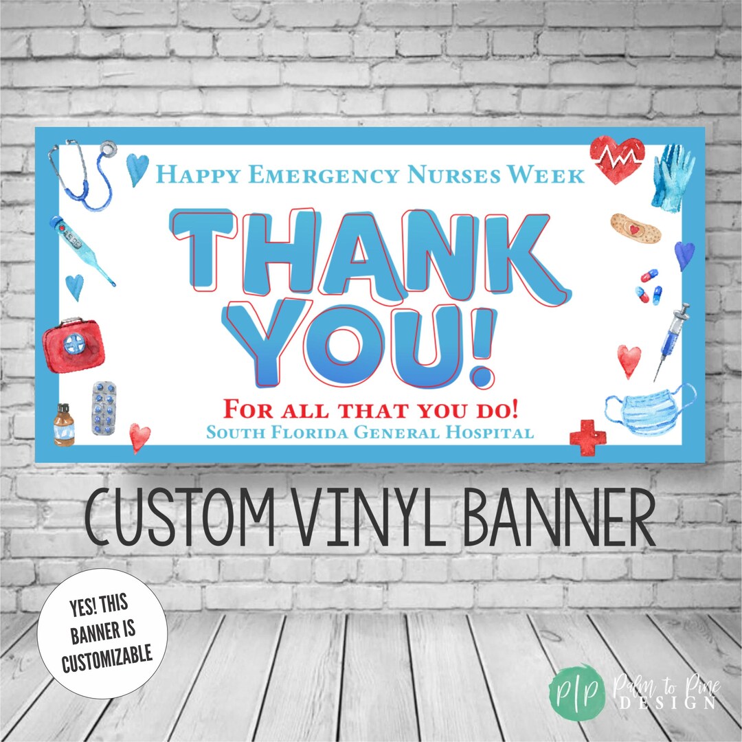 Medical Assistants Appreciation Banner, ER Nurses Week Sign, Nurses ...