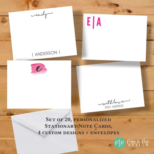 Personalized Stationary Stationary Set Stationery Cards - Etsy