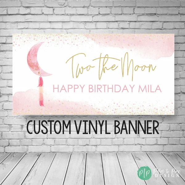 Moon Banner - Etsy