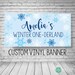 Snow Much Fun Birthday Banner Winter Birthday Party - Etsy