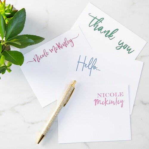 Personalized Stationary Stationary Set Stationery Cards - Etsy