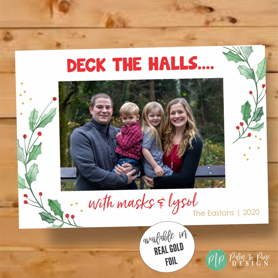 Peace Out 2020 Family Photo Christmas Card 2020 Funny - Etsy