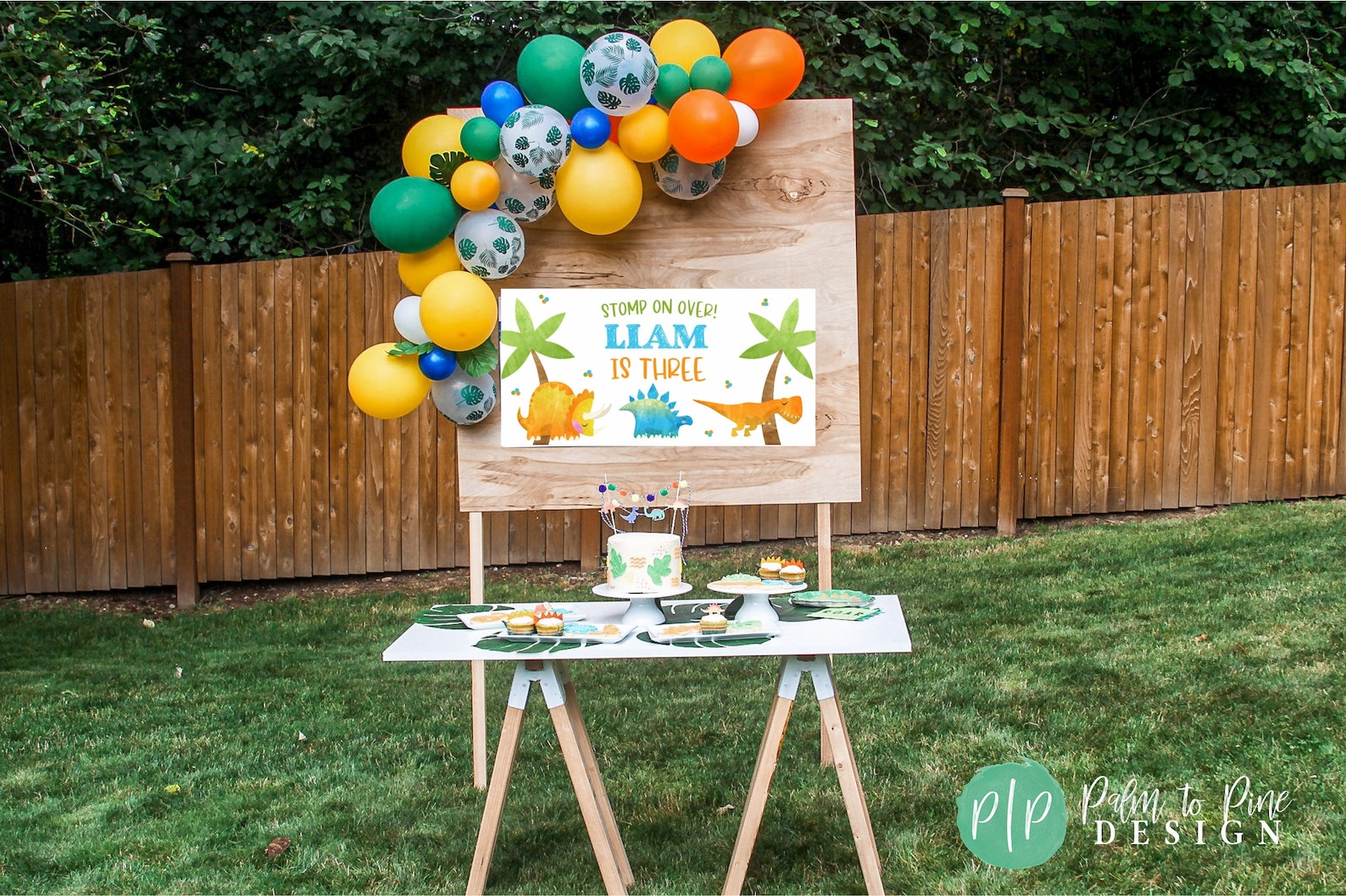 Dinosaur Birthday Banner Dinosaur Party Decoration Dinosaur - Etsy