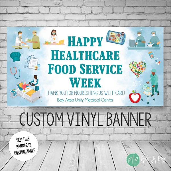 Food Service Worker Week Banner - Etsy