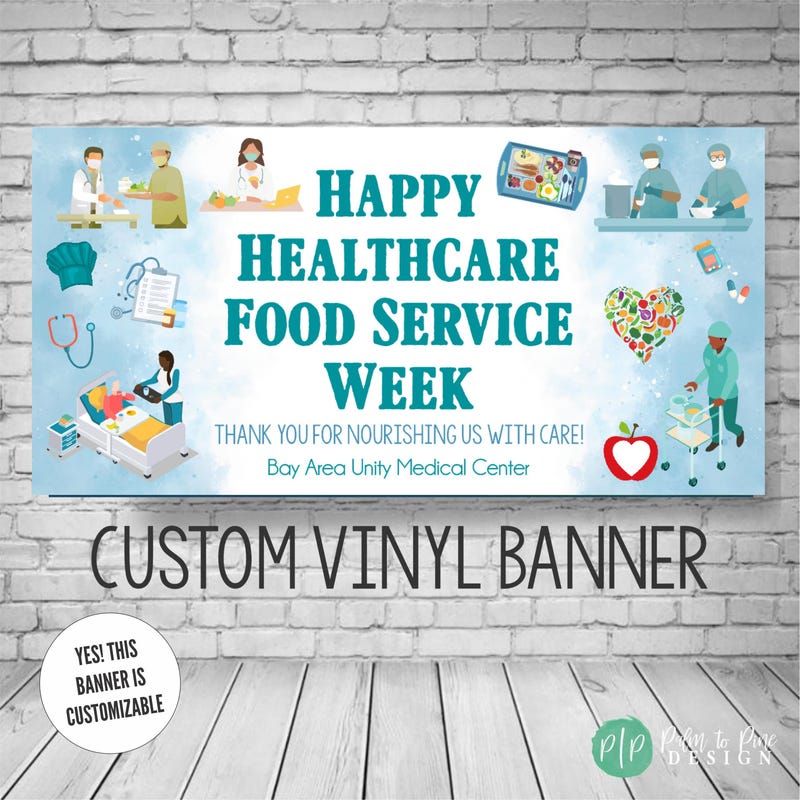 Food Service Worker Week Banner - Etsy