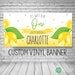 Lemon Birthday Banner, Lemon Birthday Decor, Lemon Party Backdrop ...