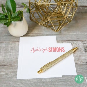 Personalized Stationary Stationary Set Stationery Cards | Etsy