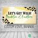 Cheetah Print Birthday Banner Leopard Birthday Banner Animal - Etsy