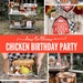 Chicken Birthday Banner, Barnyard Party Decor, Farm Birthday, This ...