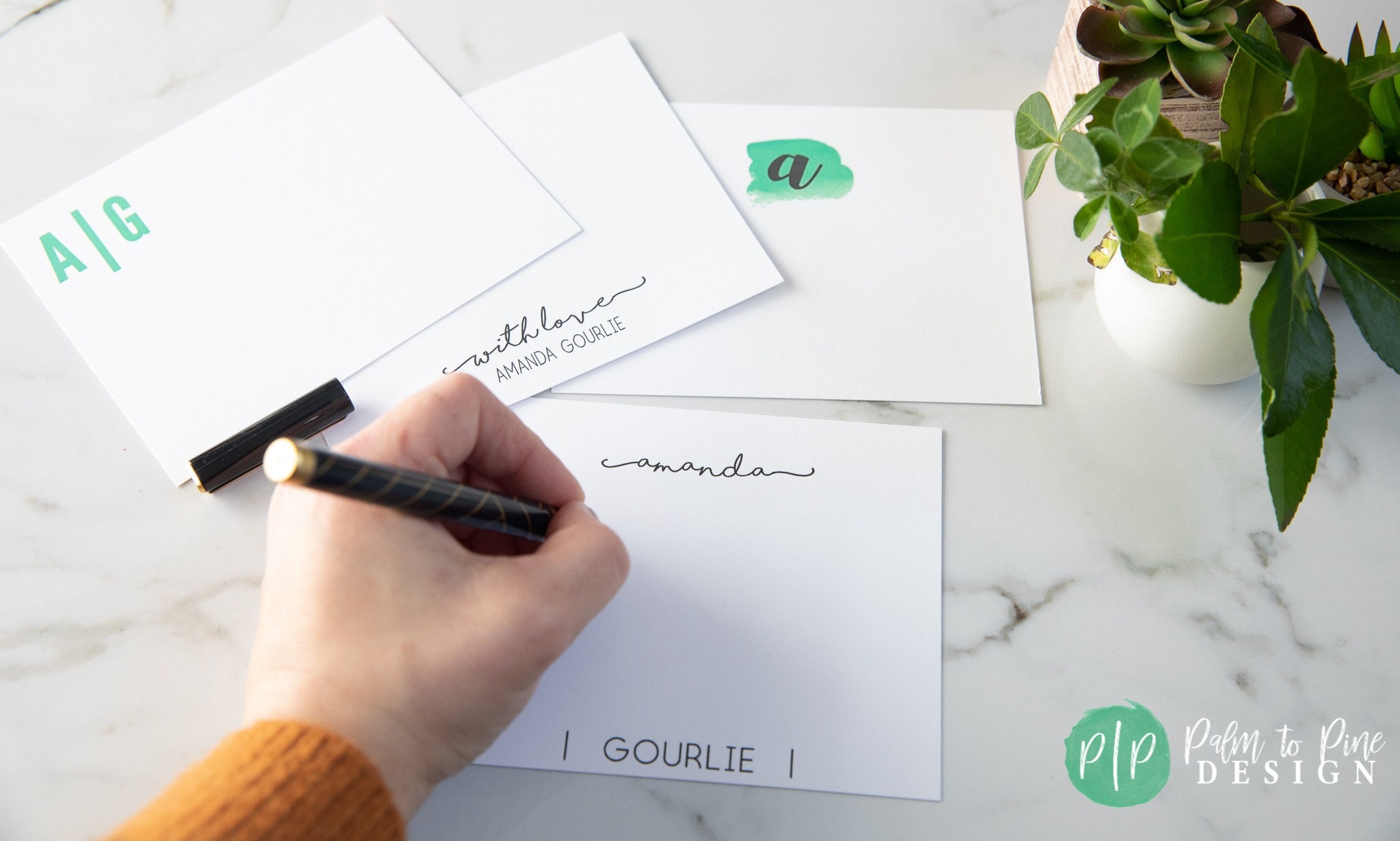 Stationery Set | Custom Note Cards | Personalized Stationary With Name ...
