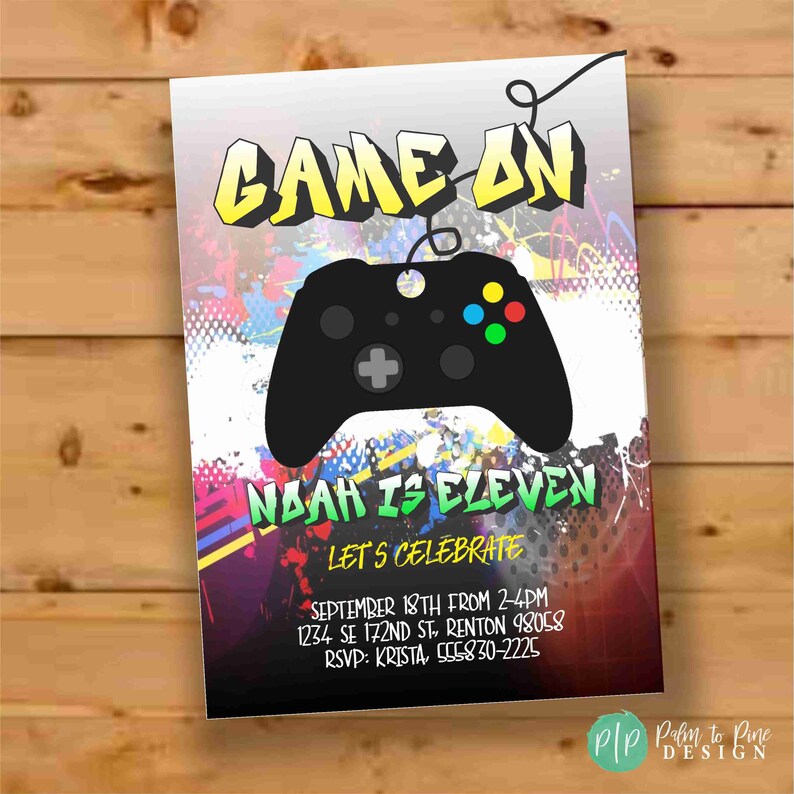 Video Game Birthday Banner Gamer Party Decor Video Game - Etsy