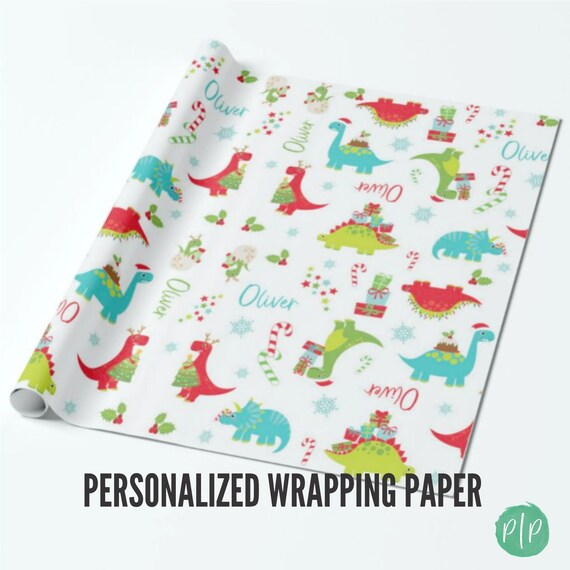 Personalized Wrapping Paper, Custom Wrapping Paper, kids Wrapping paper ...