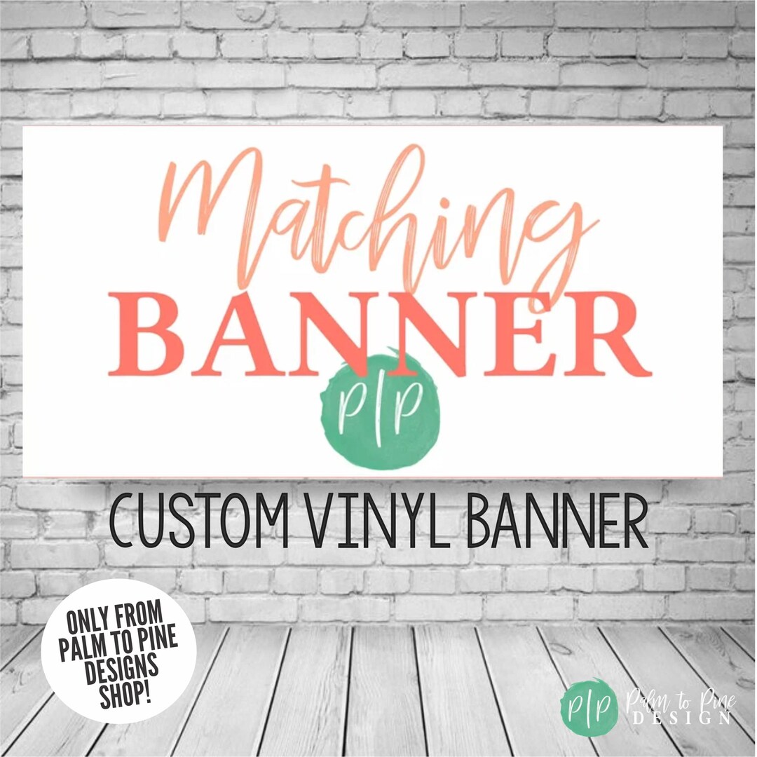Custom Vinyl Birthday Banner, Please Read Description - Etsy
