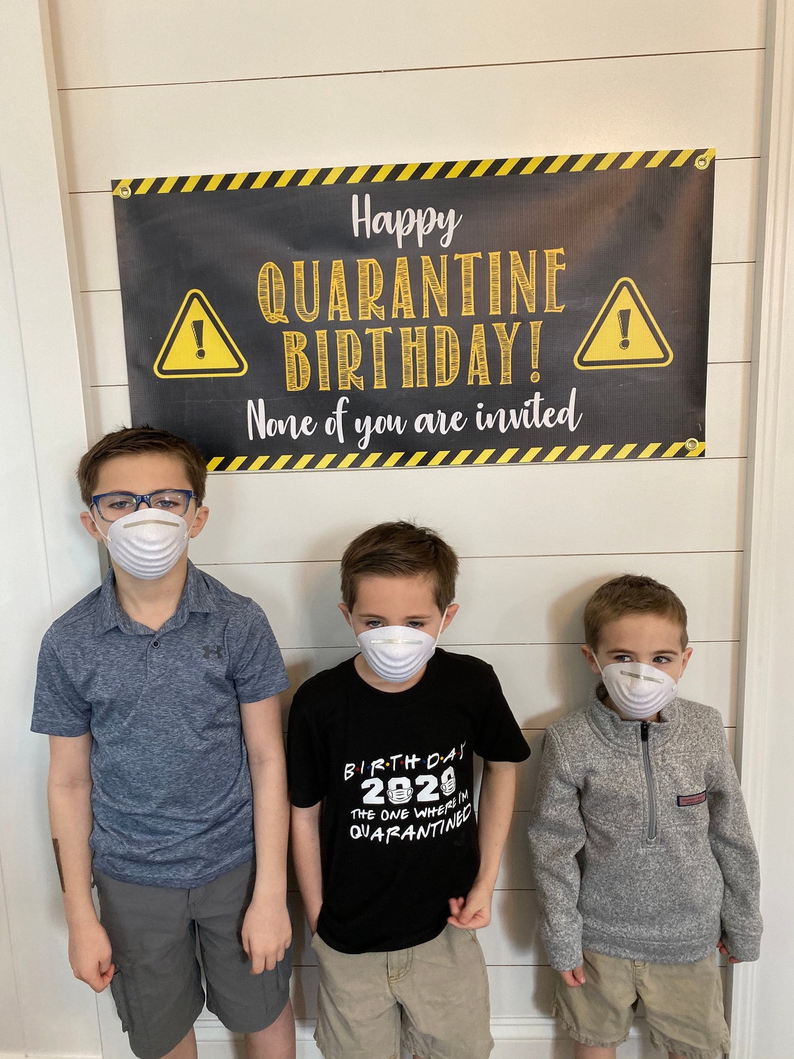 Quarantine First Birthday Banner Quarantine birthday sign | Etsy