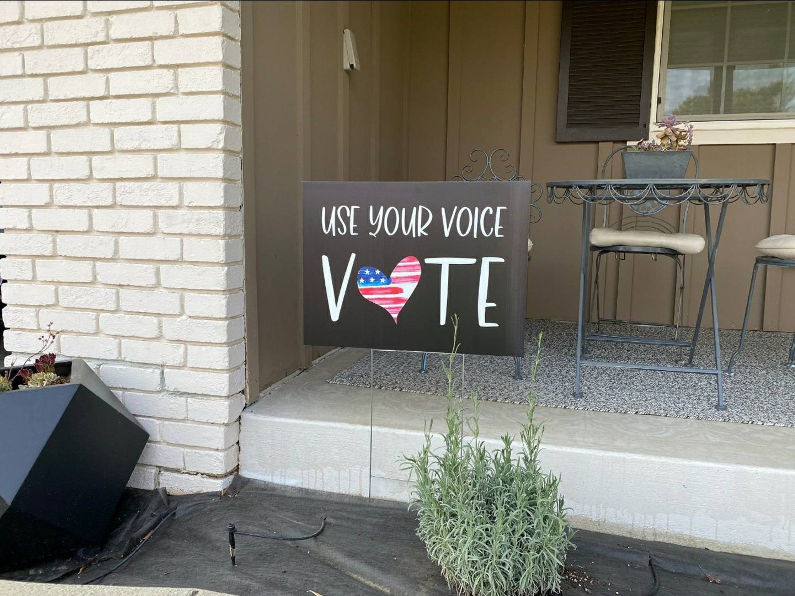 Vote Yard Sign Political Yard Sign Rally Sign Register to - Etsy