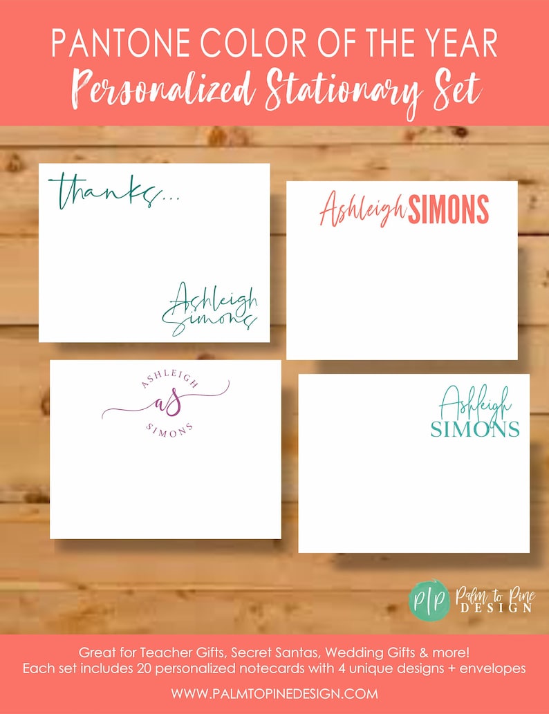 Personalized Stationary Stationary Set Stationery Cards - Etsy