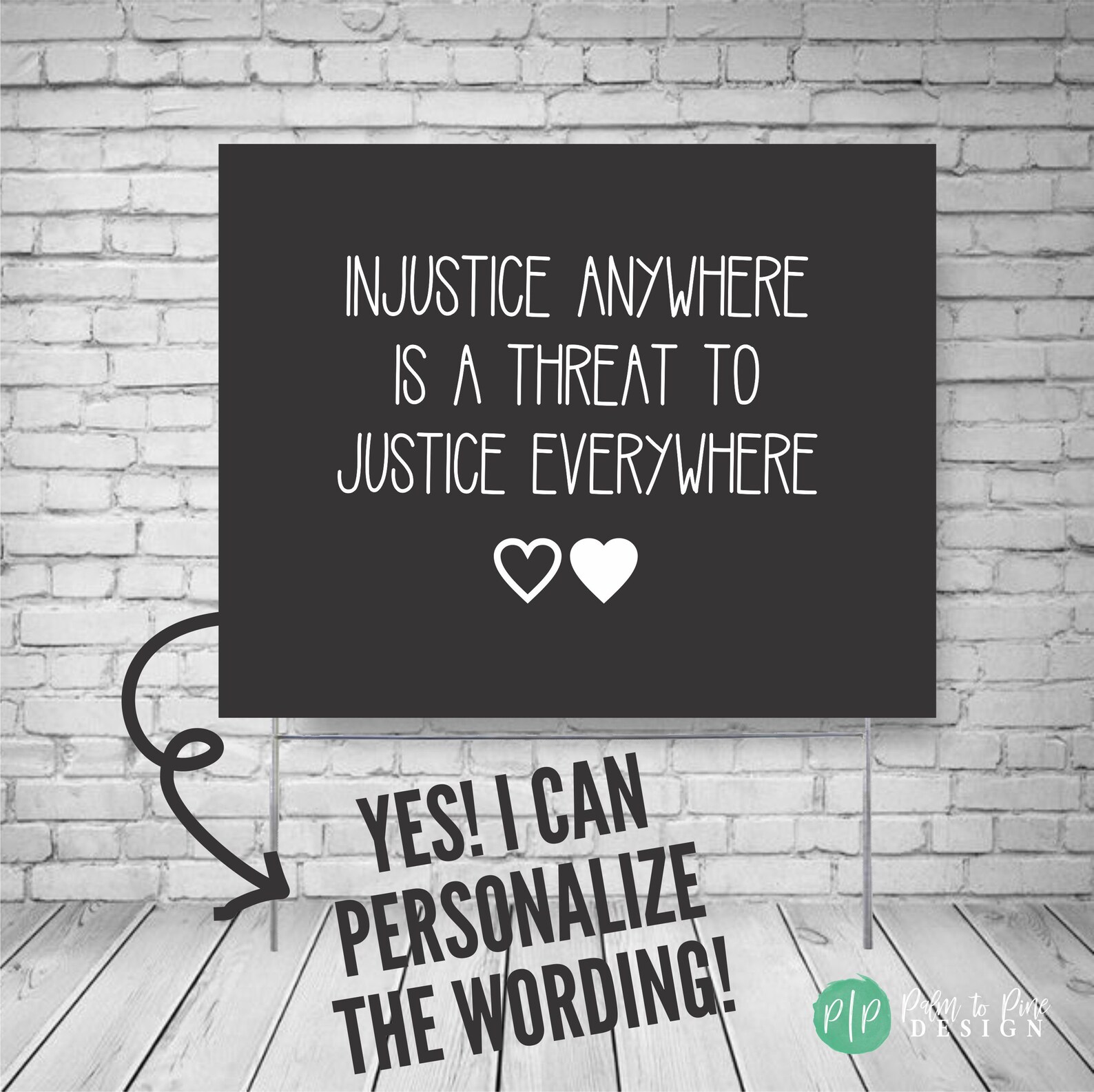 Anti-racism Sign Black Lives Matter Yard Sign Black Lives - Etsy